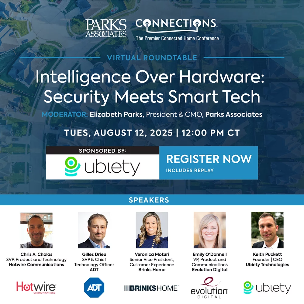 Parks Associates: 47% of US internet households own a security solution ...