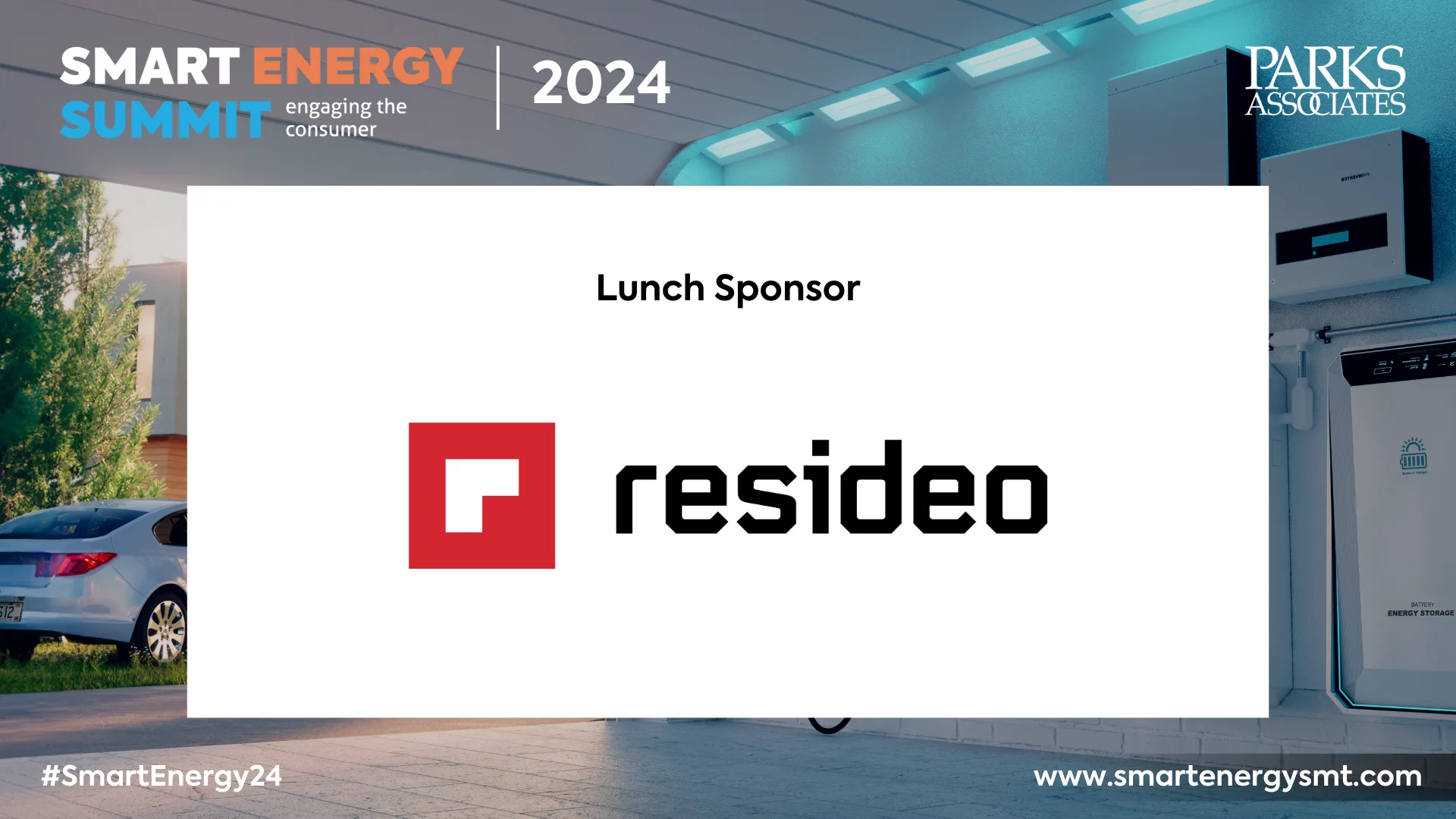 Resideo Joins Smart Energy Summit 2024 as Lunch Sponsor